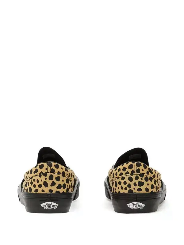 VANS Classic Spotted Print Slip-on Sneakers - Black