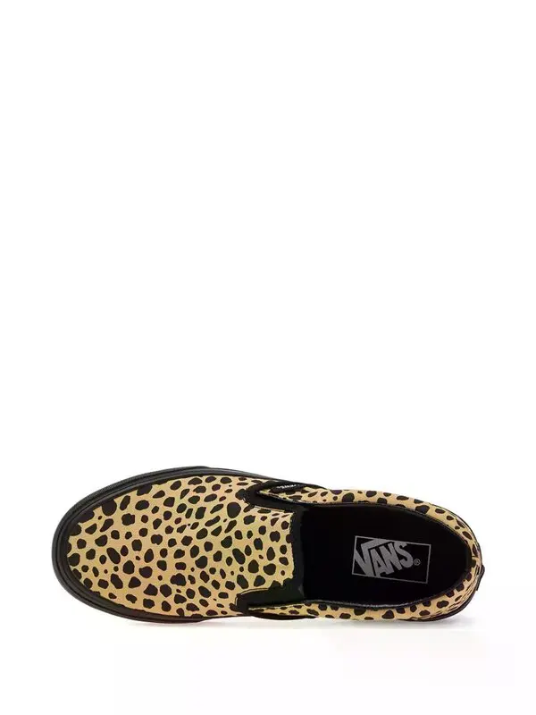 VANS Classic Spotted Print Slip-on Sneakers - Black