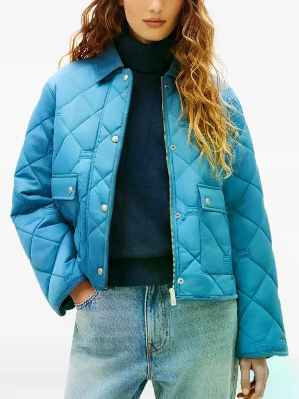 Tommy Hilfiger Quilted Flap-pocket Jacket