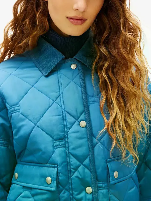 Tommy Hilfiger Quilted Flap-pocket Jacket