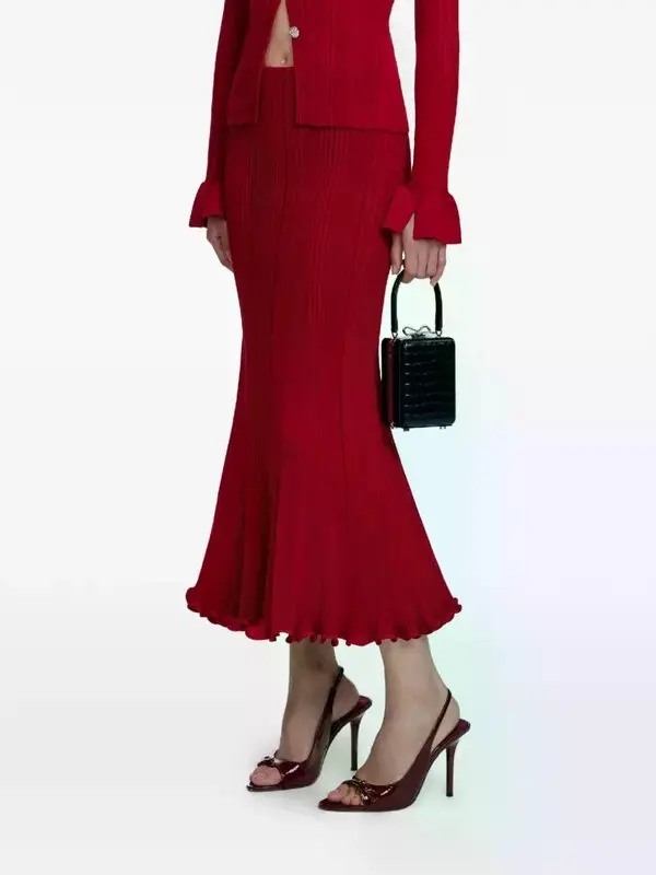 SELF-PORTRAIT Midi Skirt