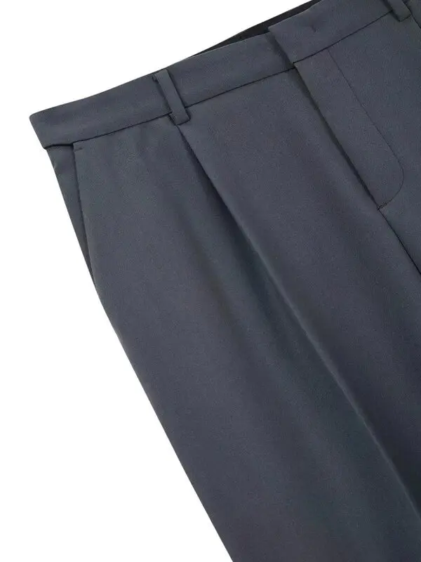 STUDIO TOMBOY Pintuck-detail Trousers - Grey