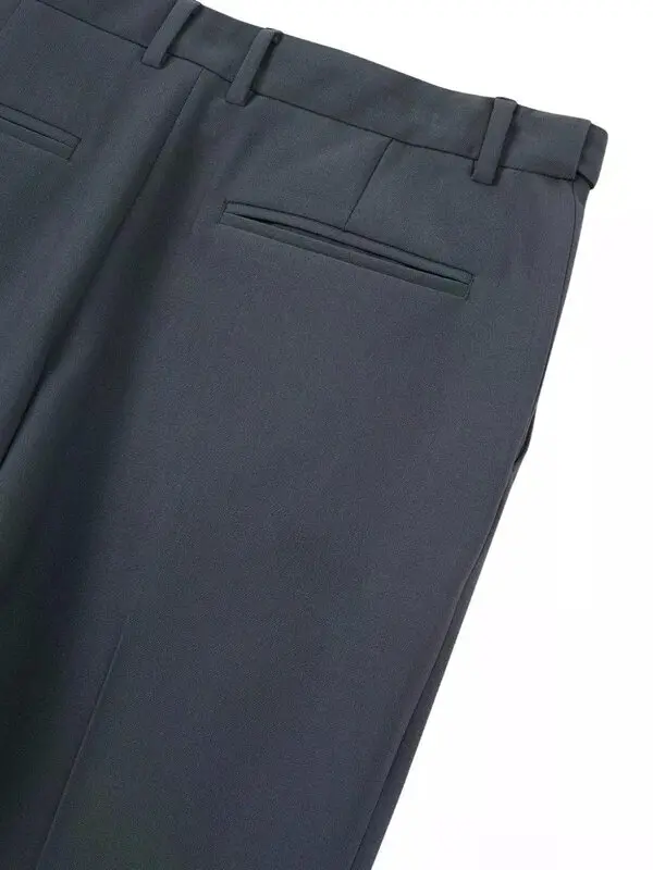 STUDIO TOMBOY Pintuck-detail Trousers - Grey