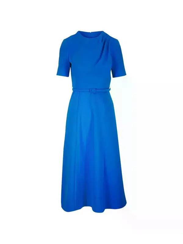 Carolina Herrera Belted Draped Dress