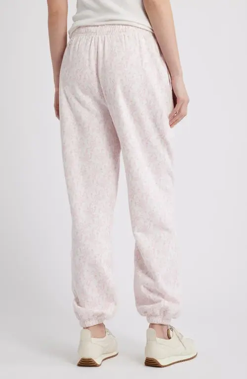 LoveShackFancy Lillia Ribbon Print Sweatpants