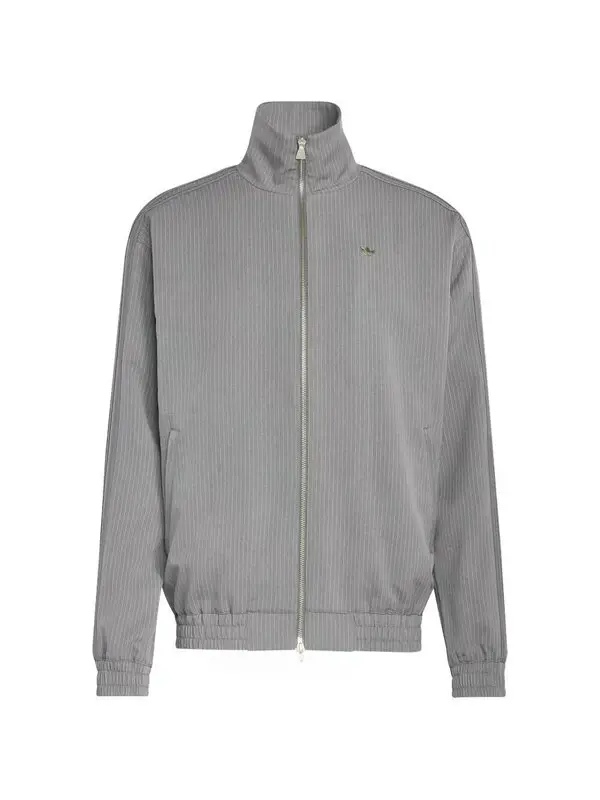 Adidas Pinstripe Zip Sweatshirt