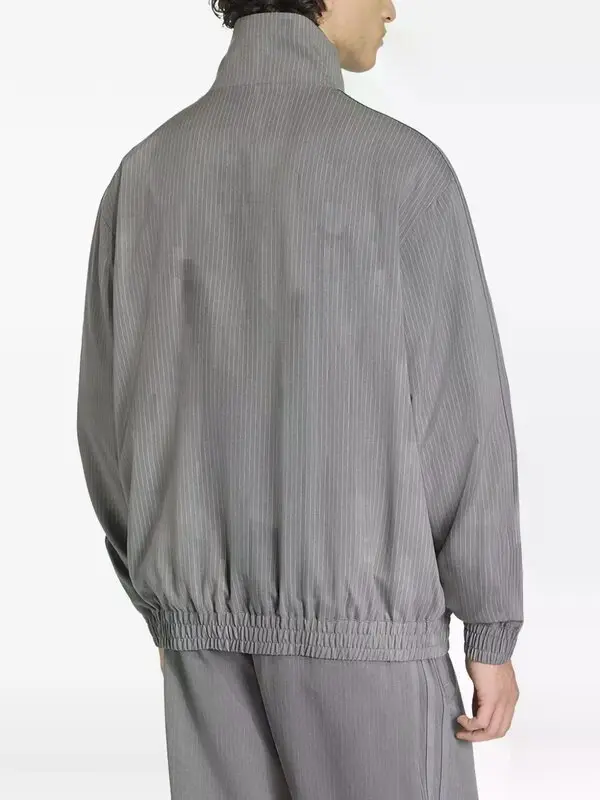 Adidas Pinstripe Zip Sweatshirt