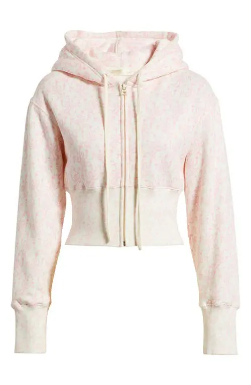 LoveShackFancy Arienne Ribbon Print Hoodie - Chantilly