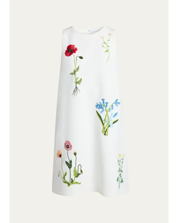 Stella McCartney Fringe-trim Sleeveless Dress