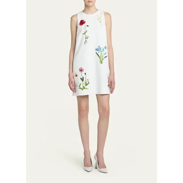 Stella McCartney Fringe-trim Sleeveless Dress