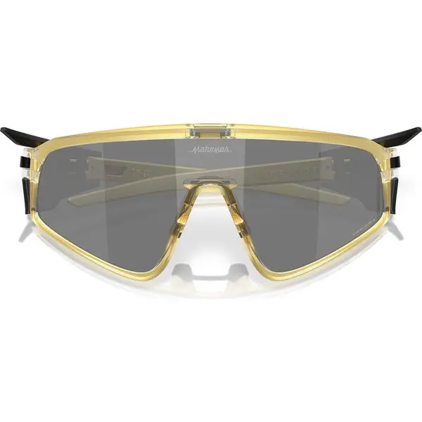 Oakley X Patrick Mahomes Ii Latch™ Panel 35mm Small Prizm™ Rectangle Sunglasses - Black Gold