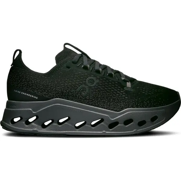 On Cloudsurfer Max Running Sneakers - Black/eclipse