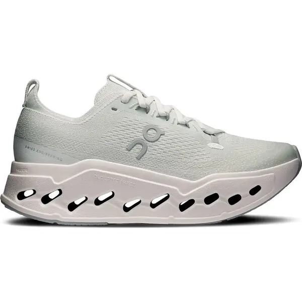 On Cloudsurfer Max Running Sneakers - Iceberg/ivory