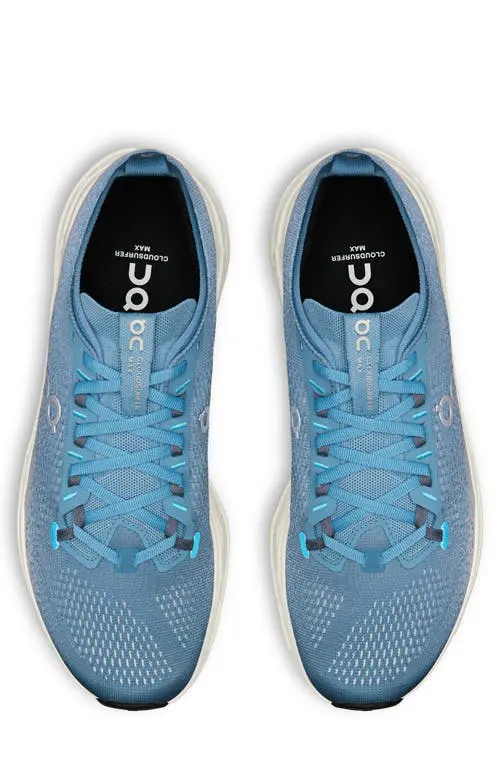 On Cloudsurfer Max Running Sneakers - Dust/ivory