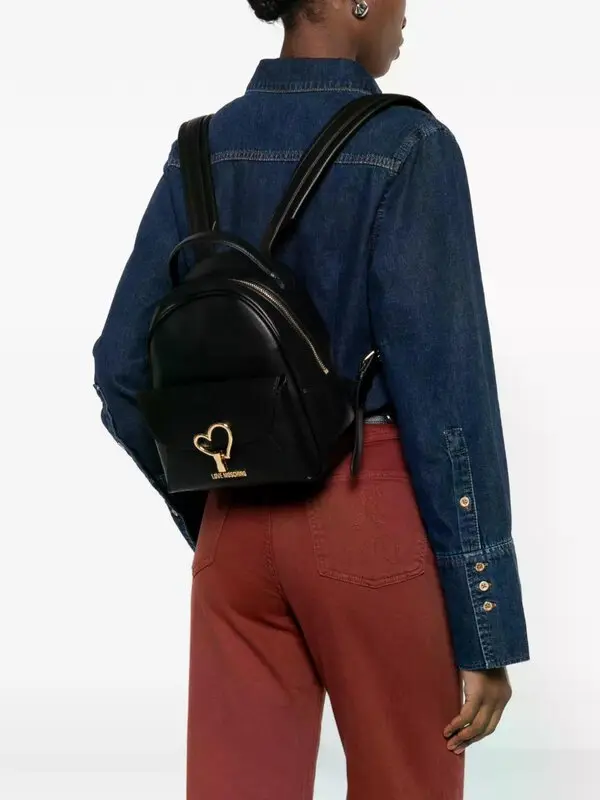 Moschino Heart-detail Backpack
