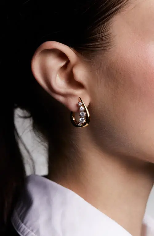 Nadri Phenom Huggie Hoop Earrings