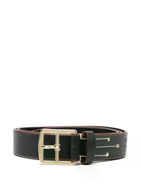 Gianfranco Ferre 1990s Buckled Leather Belt