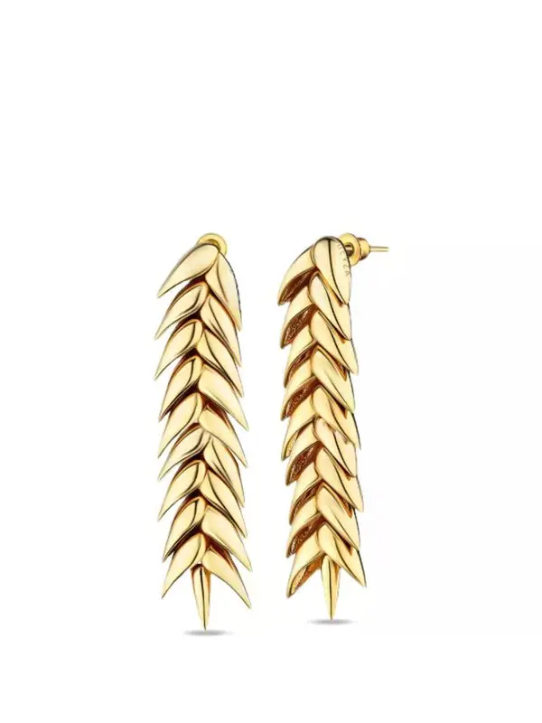 Bevza Medium Spikelet Earrings