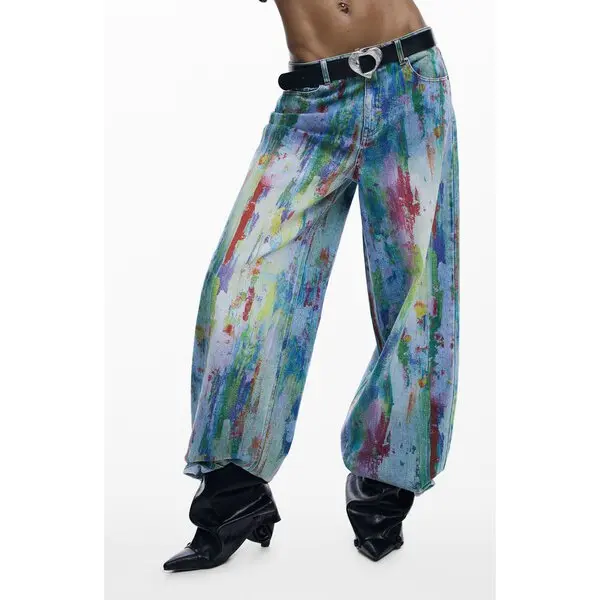 Desigual Wide-leg Jeans