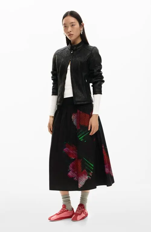 Desigual Evase Circle Skirt