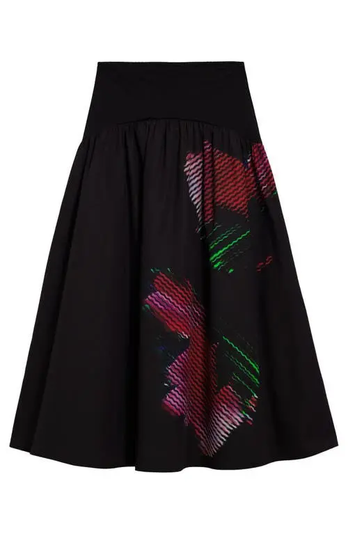 Desigual Evase Circle Skirt