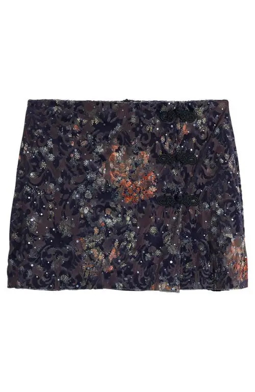 Desigual Printed Miniskirt