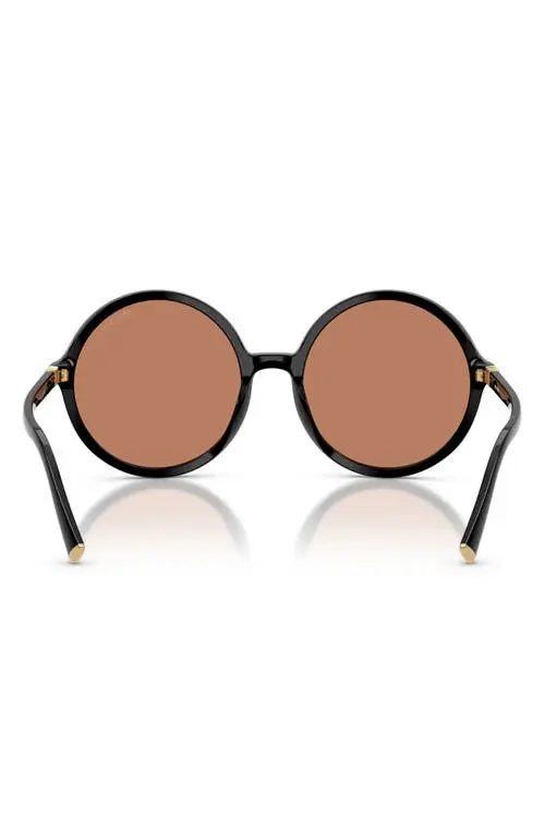 Miu Miu 59mm Round Frame Sunglasses