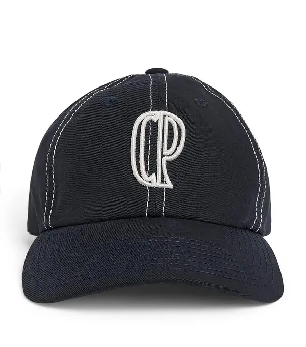 Claudie Pierlot Cotton Baseball Cap - Blue