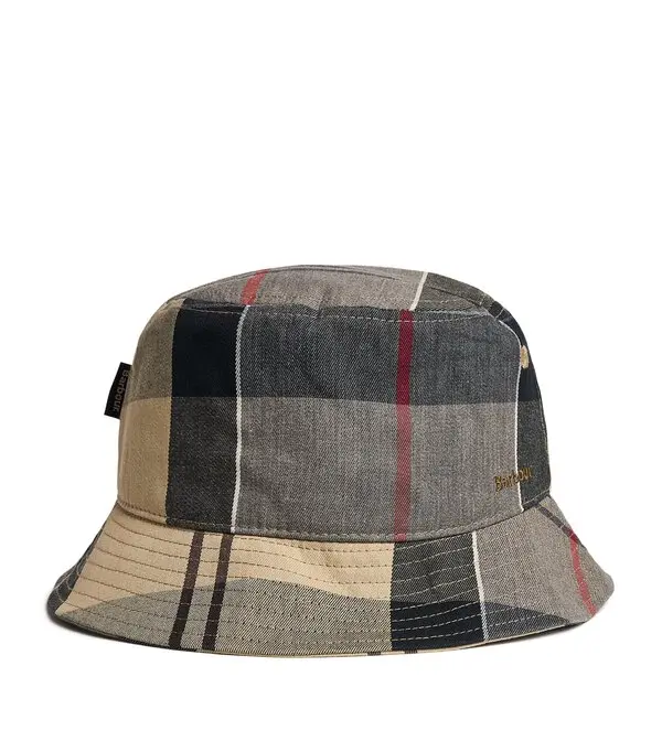 Barbour Telfield Tartan Bucket Hat - Green