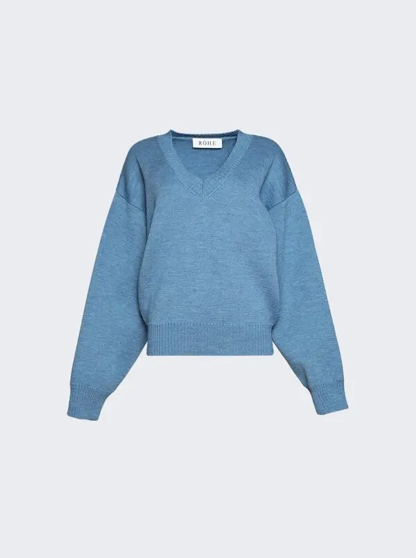 RÃHE V-neck Wool Jumper
