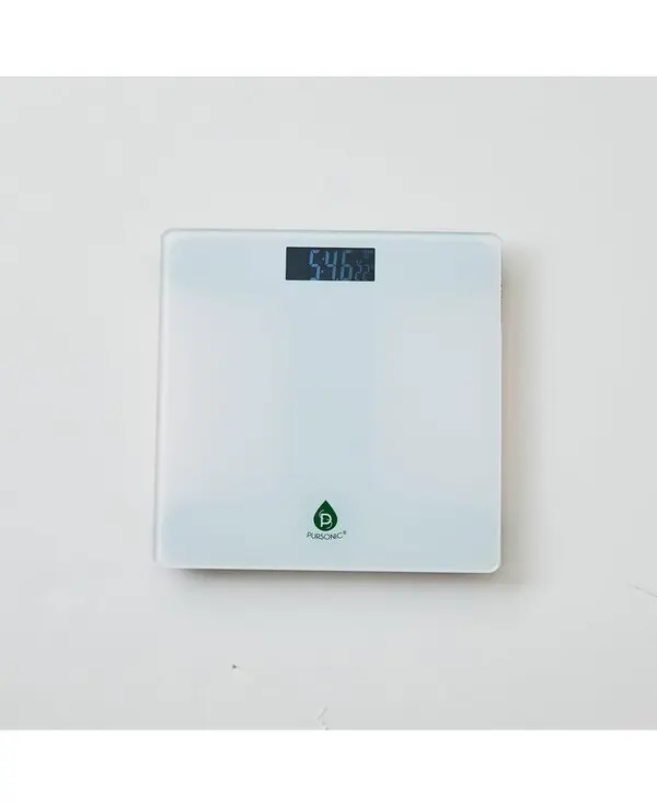 PURSONIC Bathroom Digital Scale - White