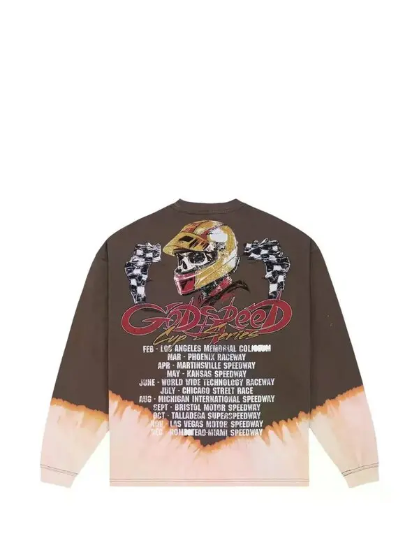 GODSPEED Graphic Print Sweatshirt - Brown