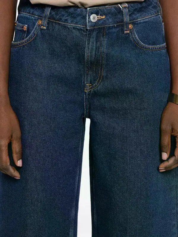 Gant Button-fastening Wide Leg Jeans