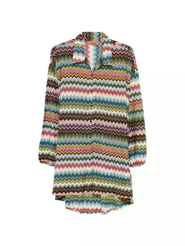 Missoni Zigzag Buttoned Top