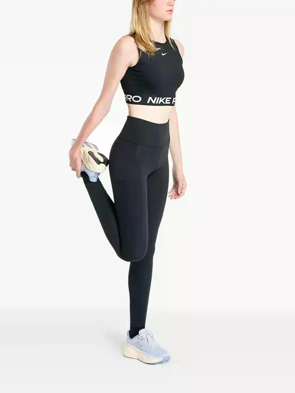 Nike Logo-tape Cropped Tank Top