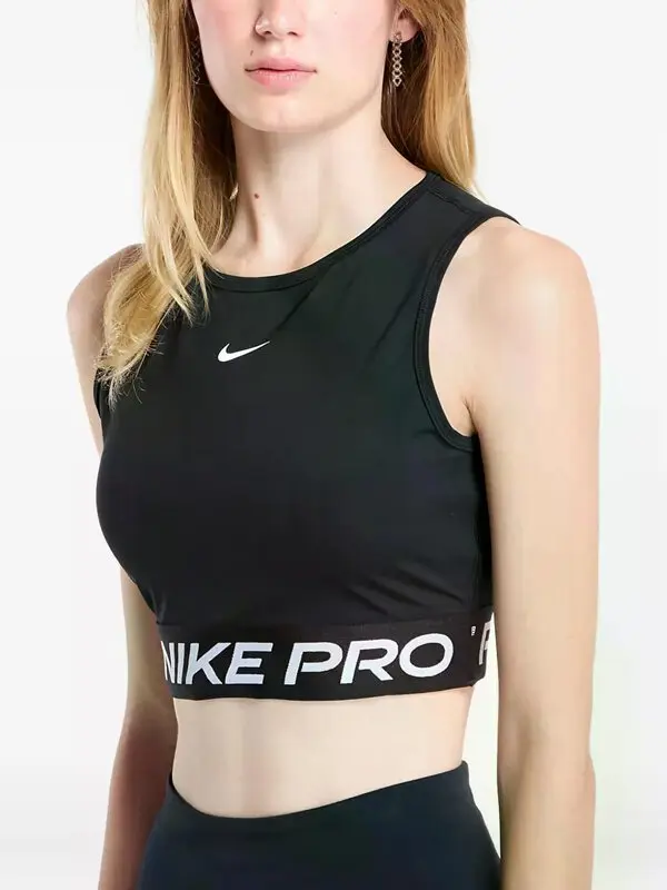 Nike Logo-tape Cropped Tank Top