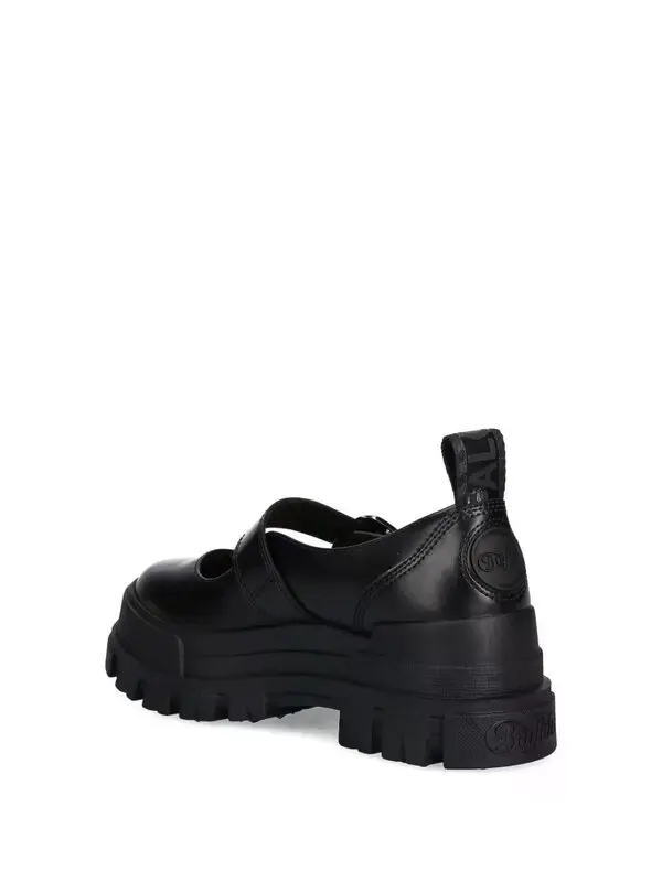 BUFFALO Aspha Buckle Strap Ballerina Flats