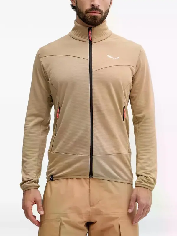 SALEWA Textured Zip-up Jacket