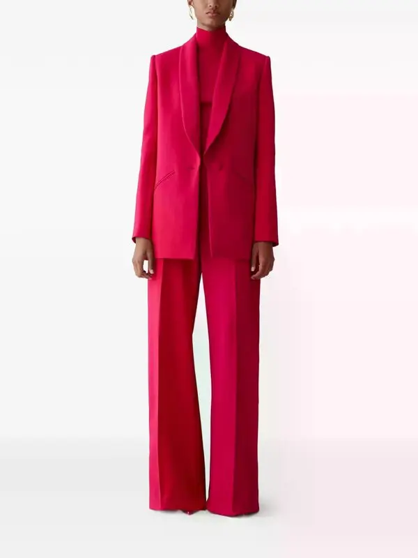 Carolina Herrera Single-breasted Shawl-collar Blazer