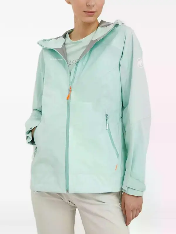 MAMMUT Logo-print Performance Jacket - Blue