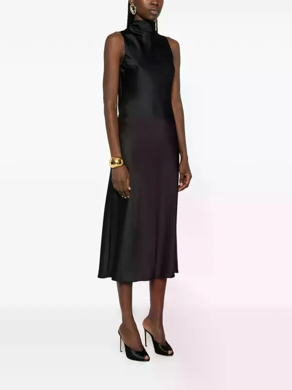Patrizia Pepe Satin Midi Dress
