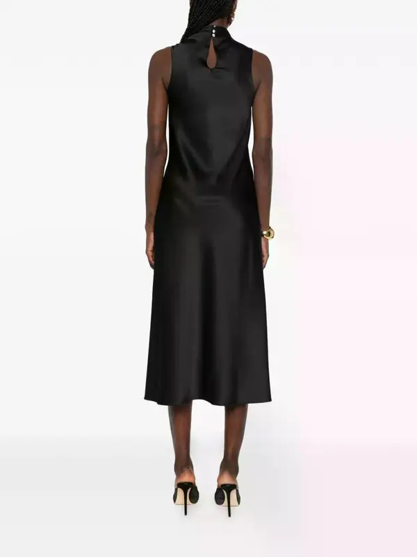 Patrizia Pepe Satin Midi Dress