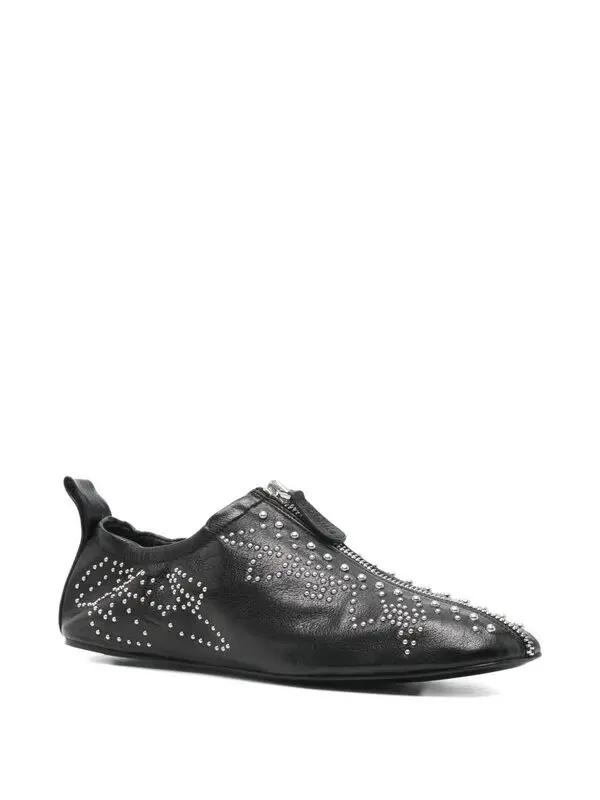Chloé Studded Zip Pumps