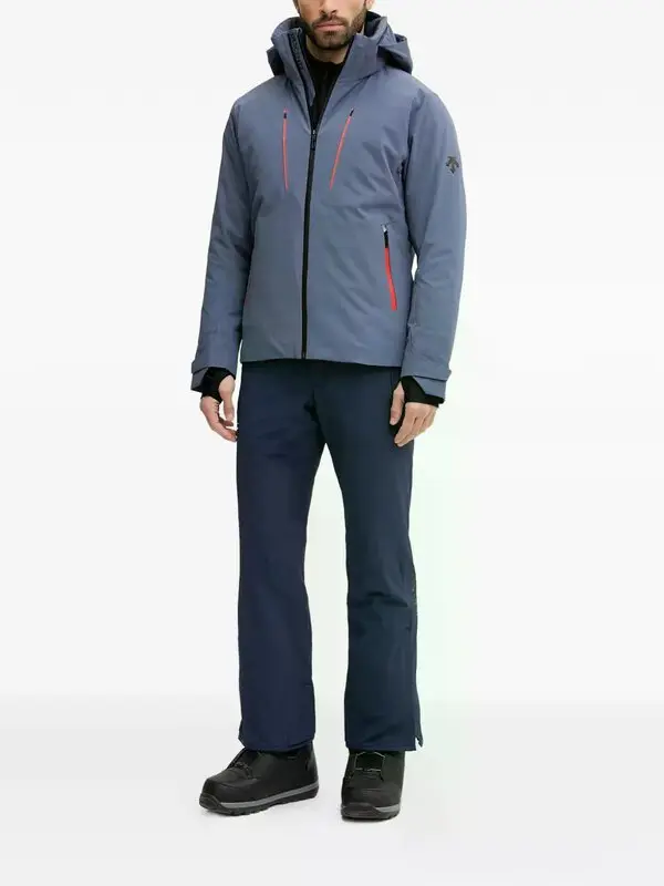 DESCENTE Hooded Zip-fastening Jacket