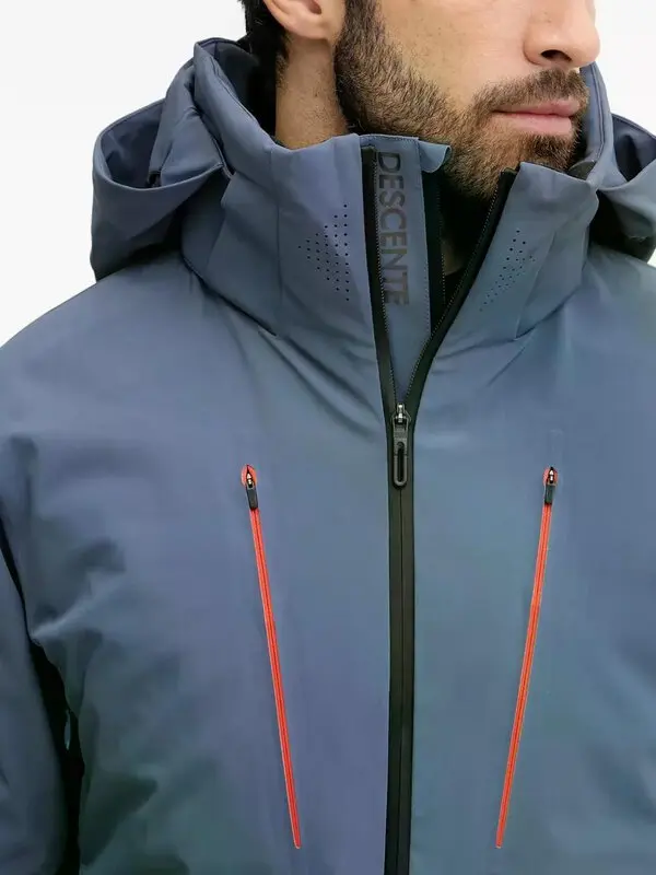 DESCENTE Hooded Zip-fastening Jacket