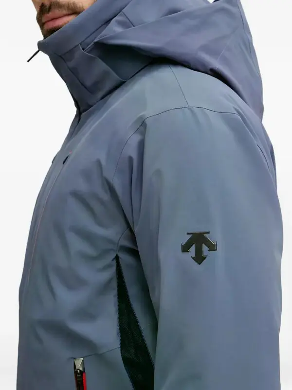 DESCENTE Hooded Zip-fastening Jacket