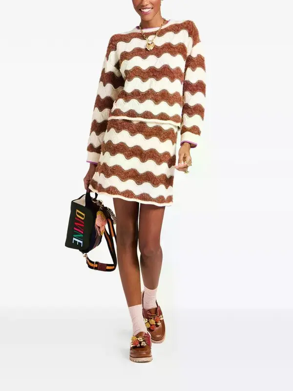 La DoubleJ Hang Ten Wave Knit Sweater