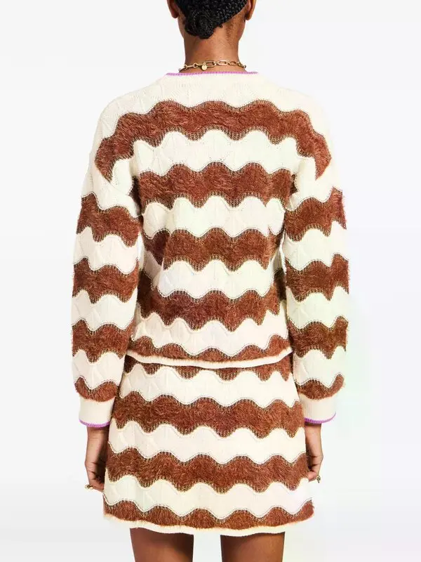 La DoubleJ Hang Ten Wave Knit Sweater