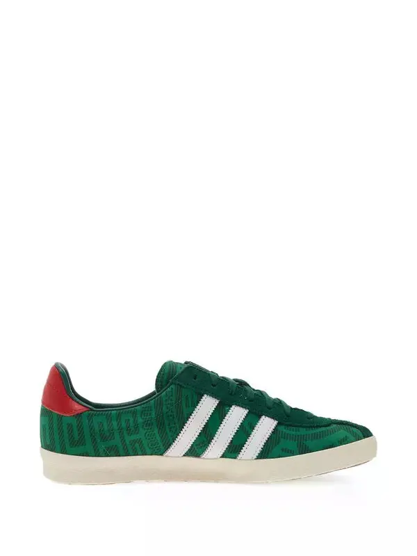 Adidas Mexicana Striped Pattern Sneakers - Green