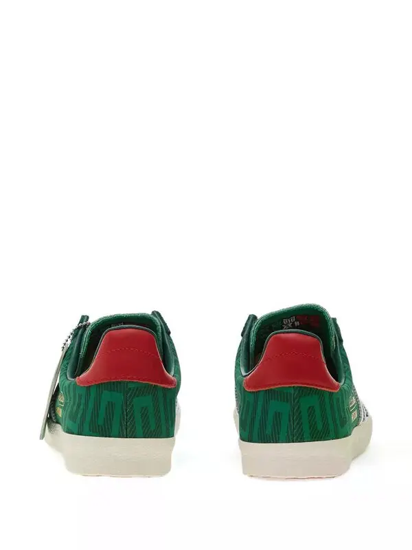 Adidas Mexicana Striped Pattern Sneakers - Green
